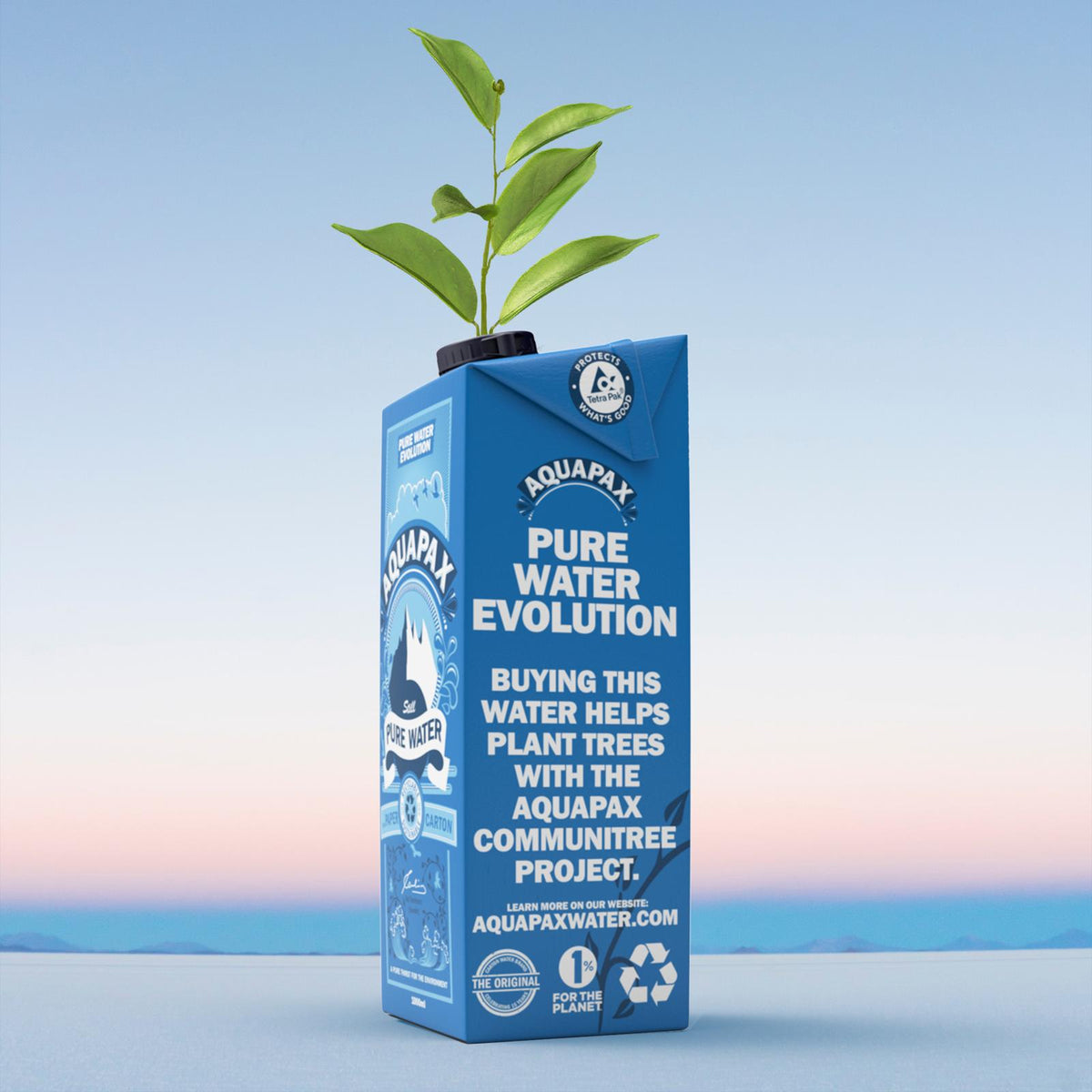 Say hello to our new 1L water cartons! – Aquapax Water